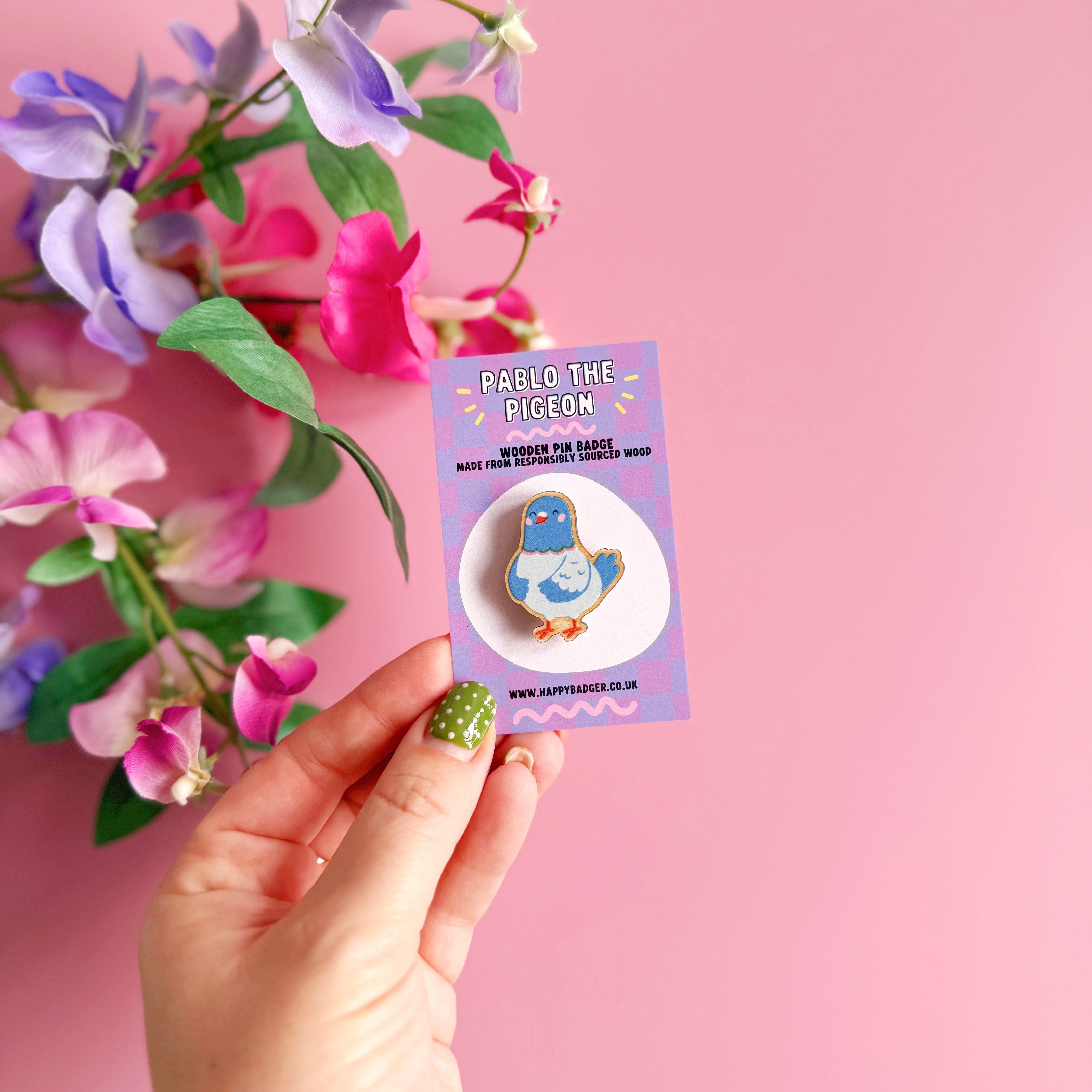 Eco-Friendly Wooden Pins: A Sustainable Choice – The Happy Badger